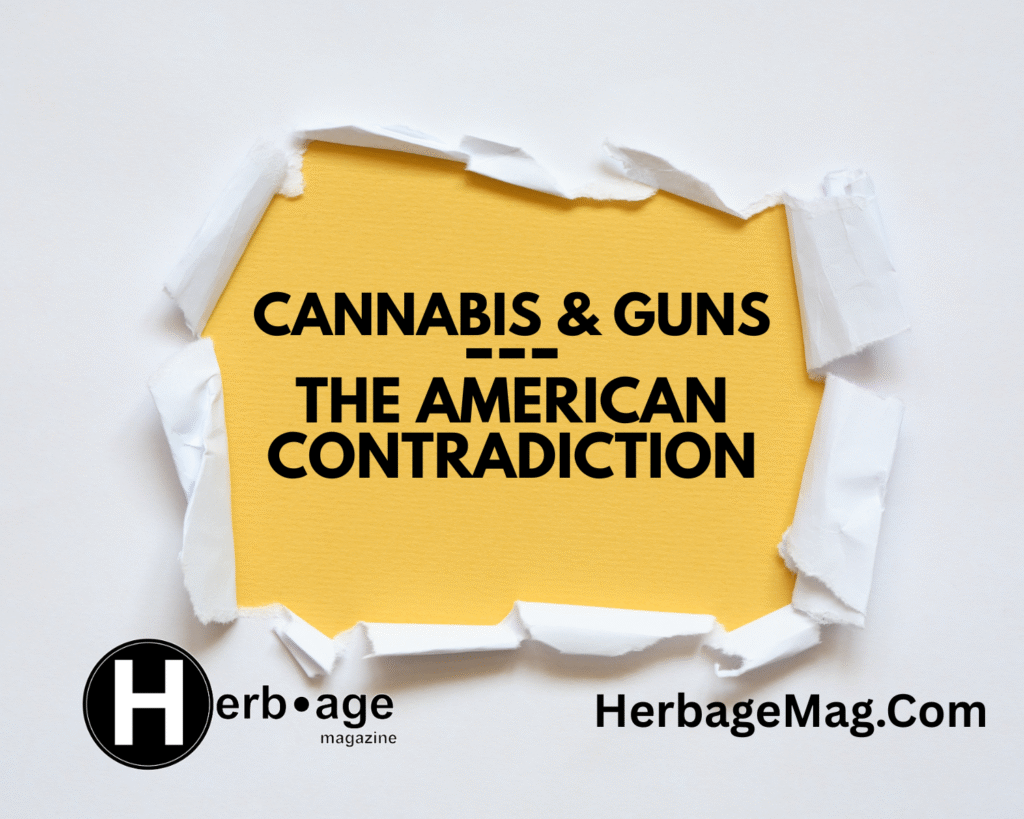 Cannabis and Guns - The American Contradiction • Herbage Magazine